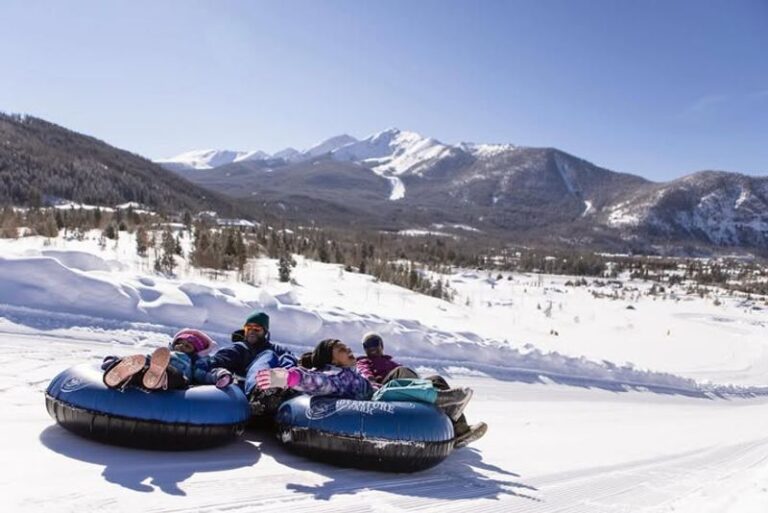 Frisco, Colorado turns snowy streets, easy sledding hills, and bright ...