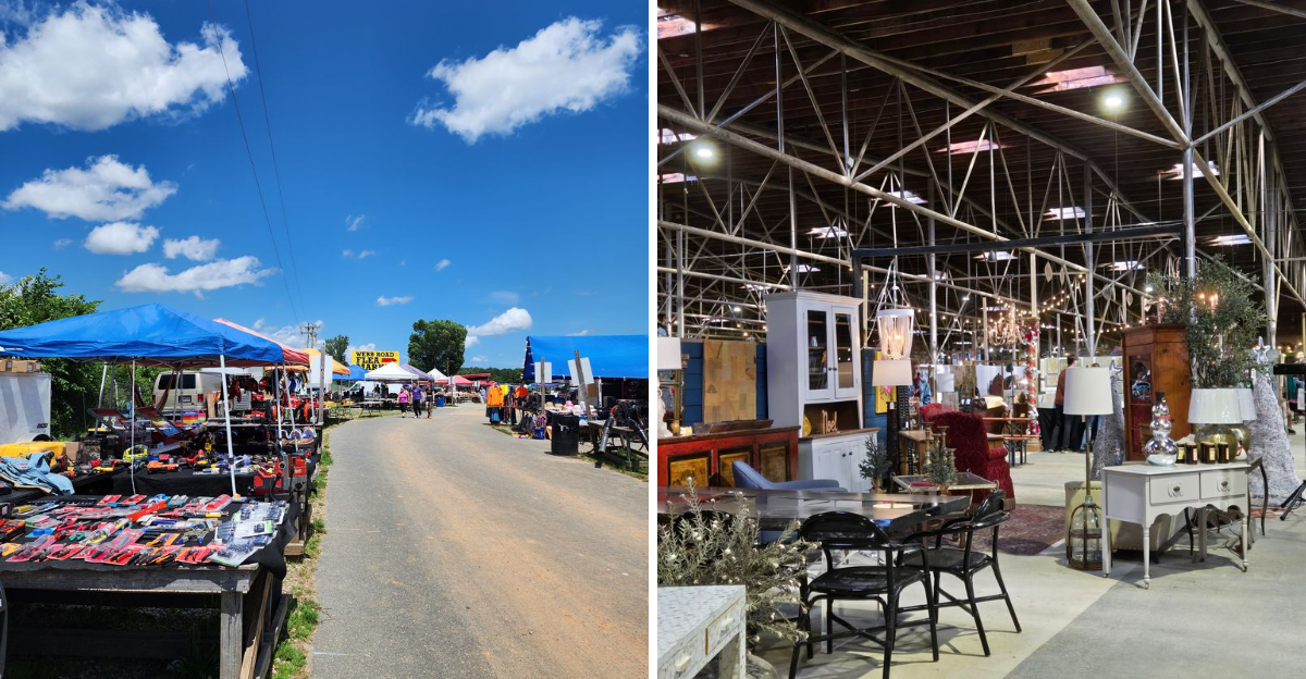 11 North Carolina flea markets filled with farmhouse décor, tools, and ...