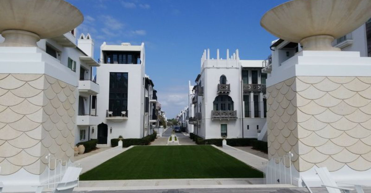 A Florida seaside community that feels a lot like Santorini, just ...