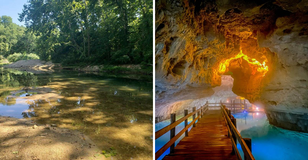 In the heart of the Ozarks, a Missouri city surrounded by quiet trails ...