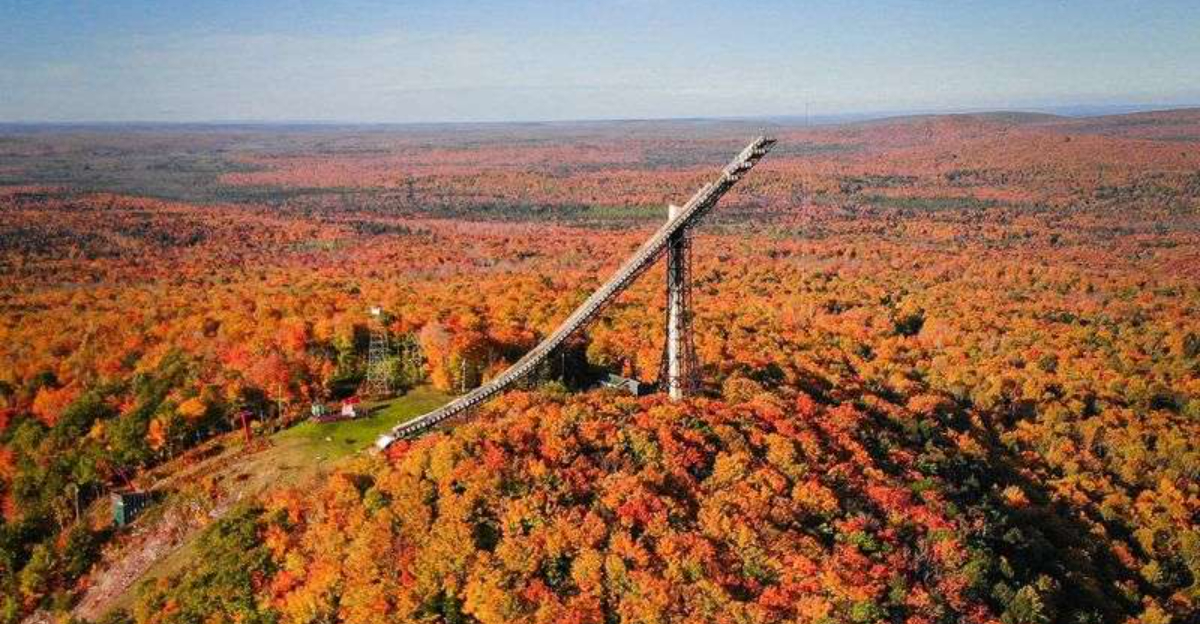 Michigan is home to the world’s largest artificial ski jump, and it’s ...