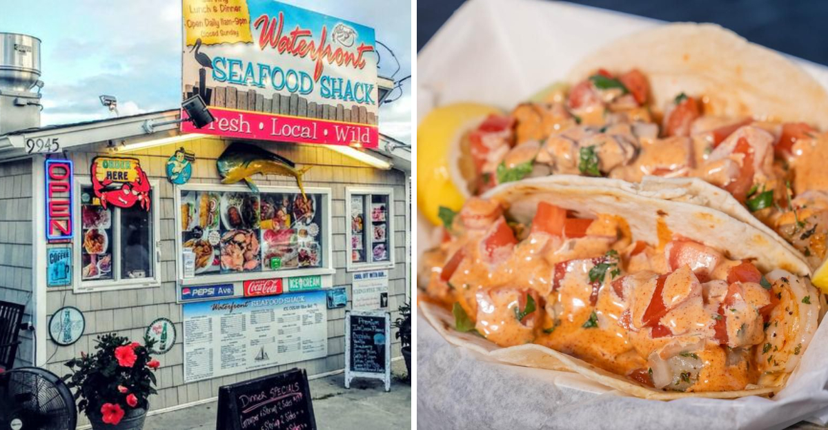 This North Carolina seafood shack serves a fried flounder sandwich ...