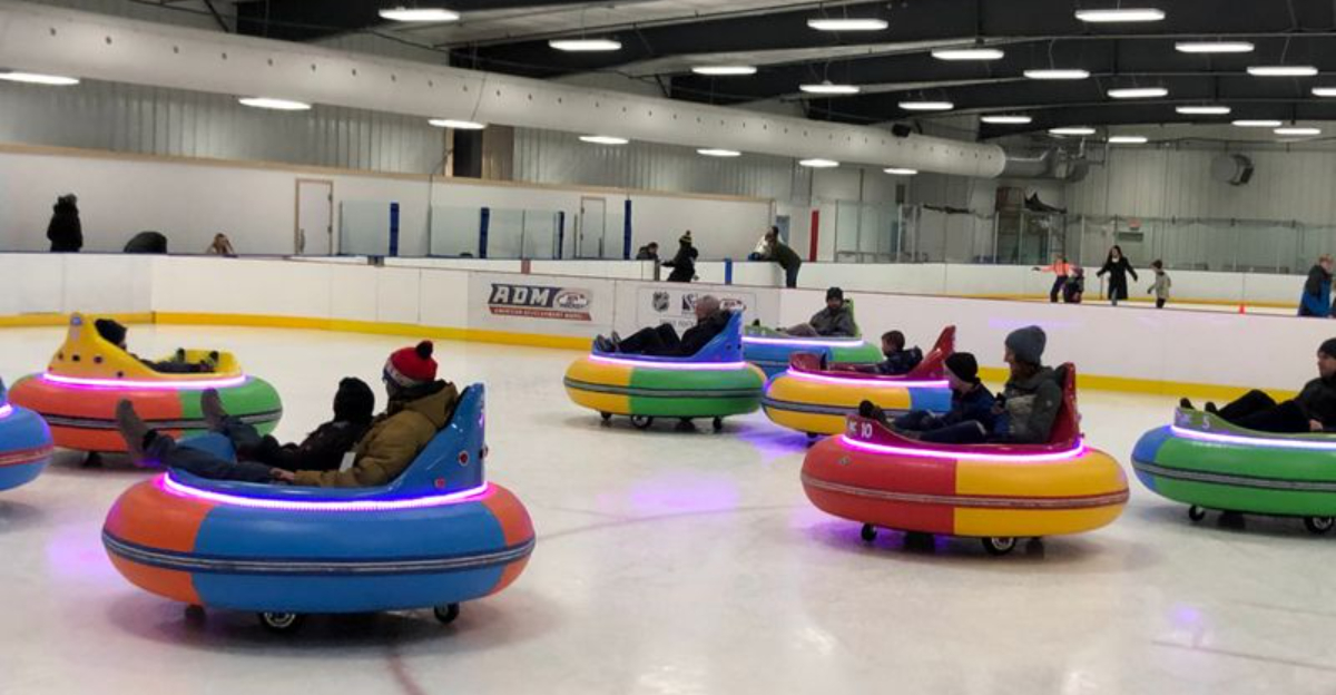 This bumper cars on ice experience in Michigan adds fun, spins and ...