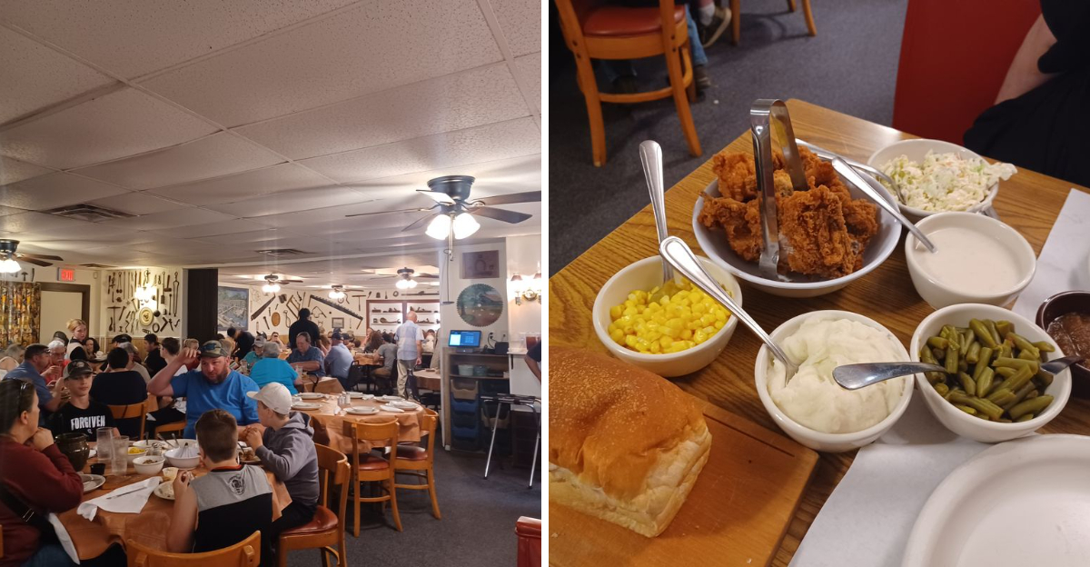 Where Arkansans line up for a fried chicken buffet they trust on any ...