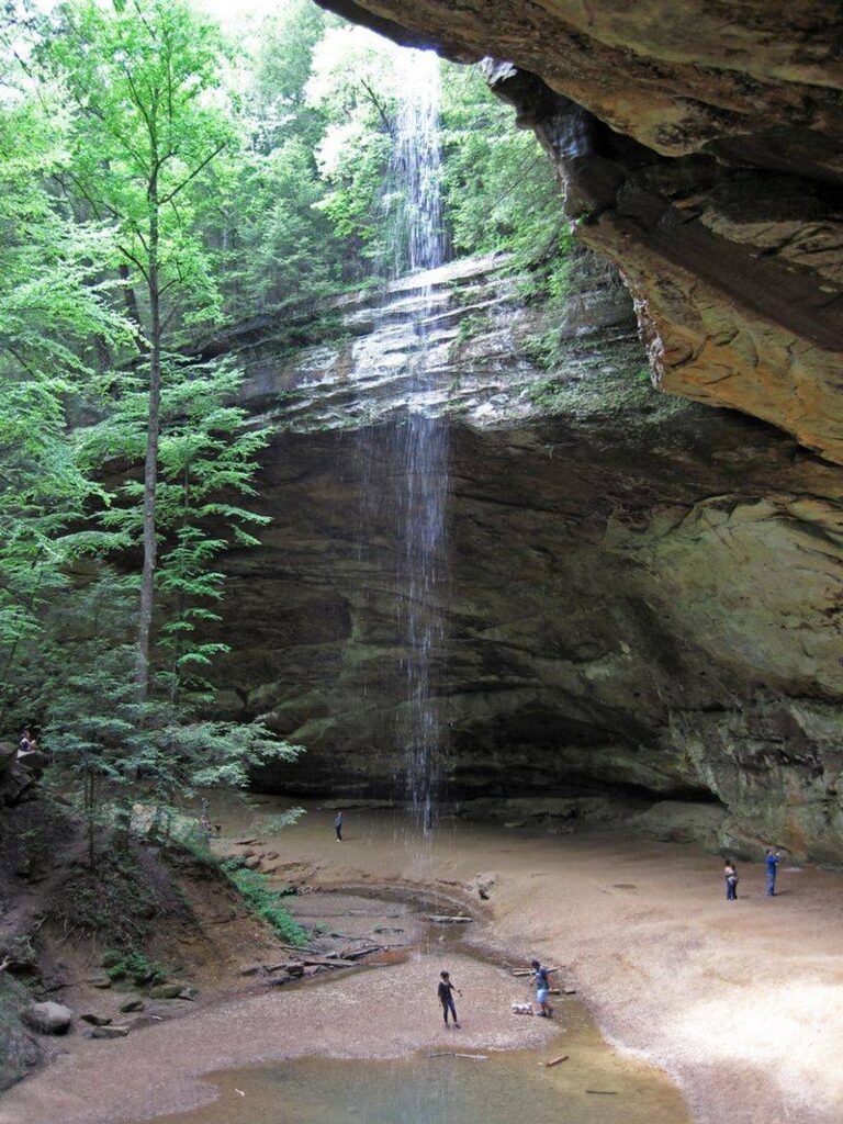 The Ohio State Park Known for Peaceful Paths, Winter Greenery, and ...