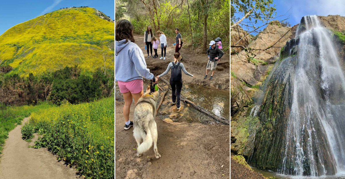 A 3.5-mile trail in California where the payoff is a stunning waterfall