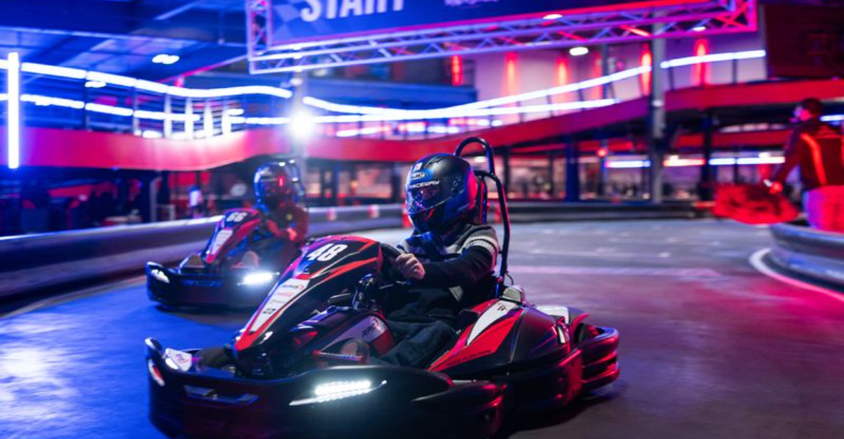 A Day at This Go-Kart Track in New York Feels Like a Mini Getaway