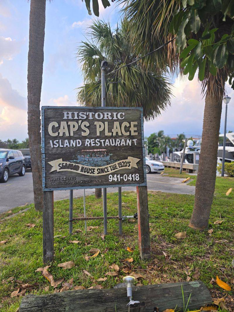 A historic Florida eatery where Al Capone once sipped rum and enjoyed a ...