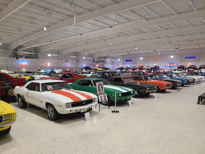 A massive Florida museum filled with over 400 classic American muscle cars