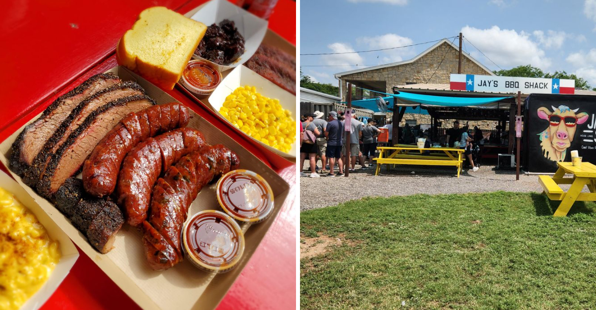 An old-fashioned BBQ joint in Texas known statewide for its brisket