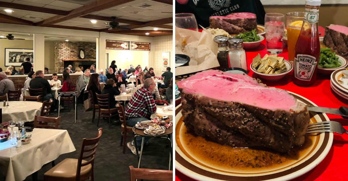 An unassuming Nebraska restaurant known for exceptional prime rib