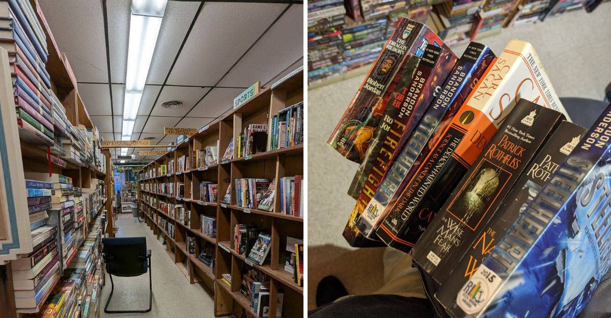 Book lovers say this Rhode Island used bookstore rewards anyone who ...