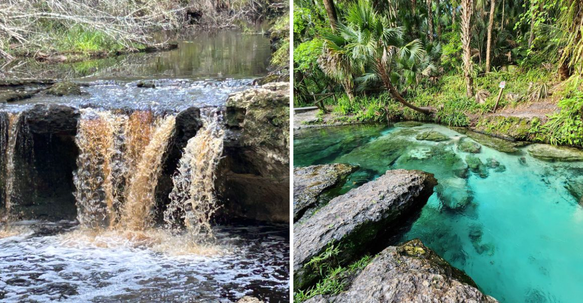 Florida has 14 waterfalls and rivers hiding in places travelers often ...