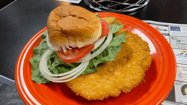Indiana's most legendary pork tenderloin comes from the 1908 diner that ...