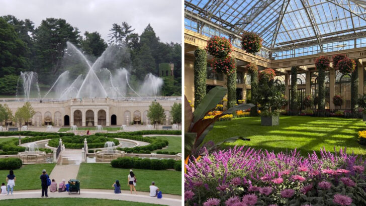 Pennsylvania is home to America’s grandest garden with 10,000 plant ...