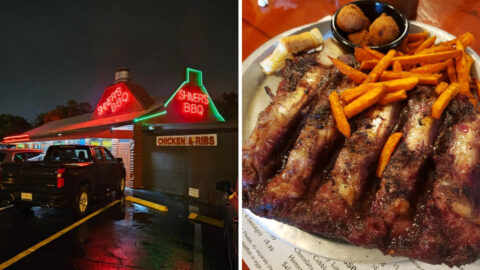 People happily drive out of the way for the BBQ ribs at this Florida ...