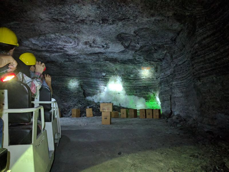 This Kansas museum takes you 650 feet underground into an active salt mine