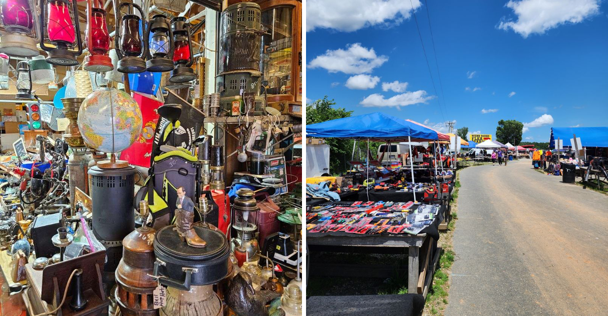 The enormous indoor flea market in North Carolina that’s easy to get ...