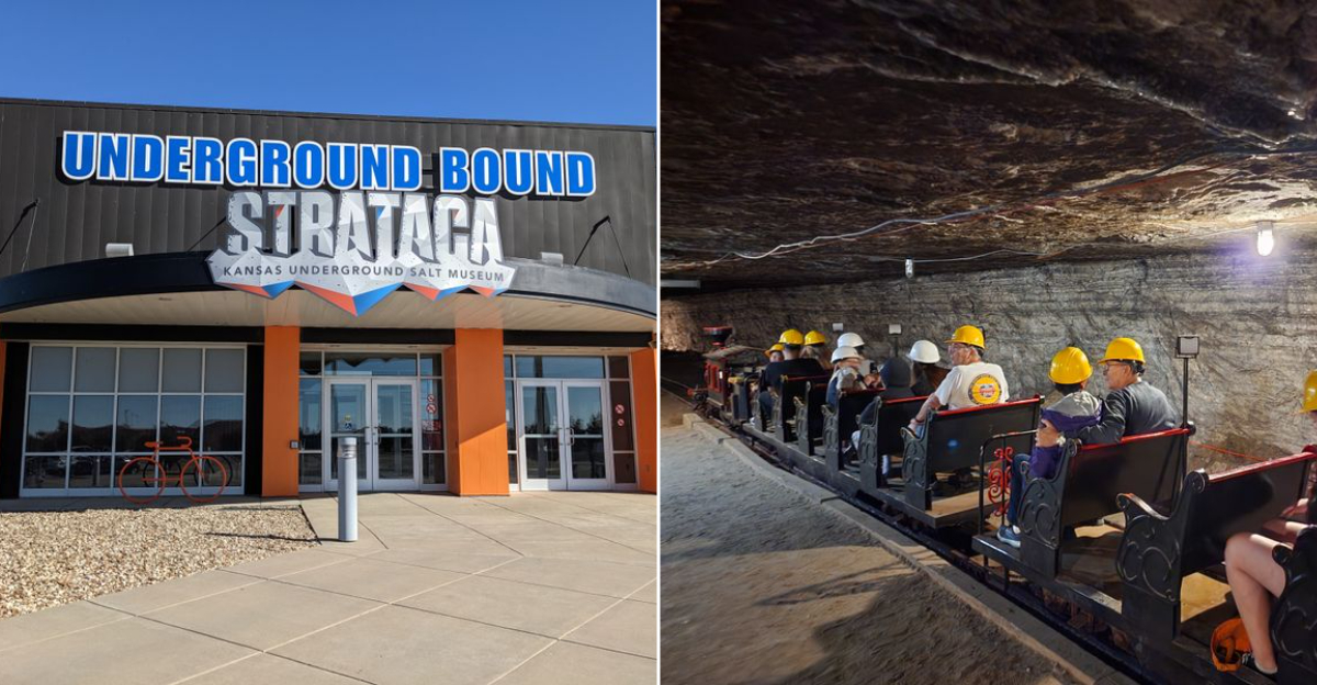 This Kansas museum takes you 650 feet underground into an active salt mine