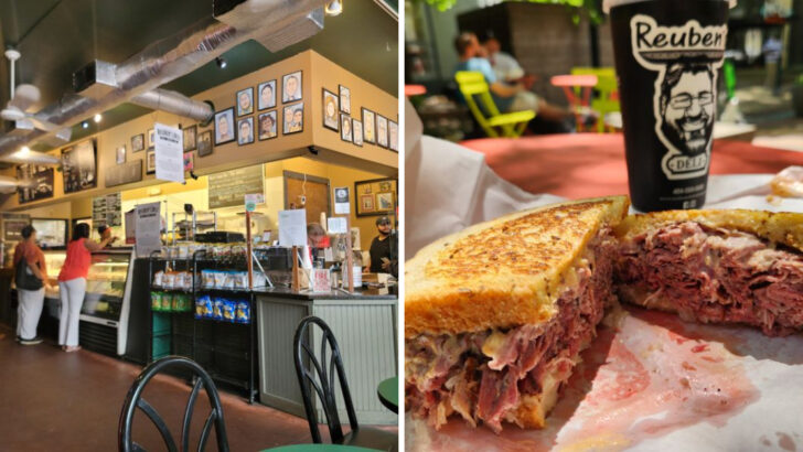 This NYC-style deli in Georgia serves Reuben sandwiches that keep ...