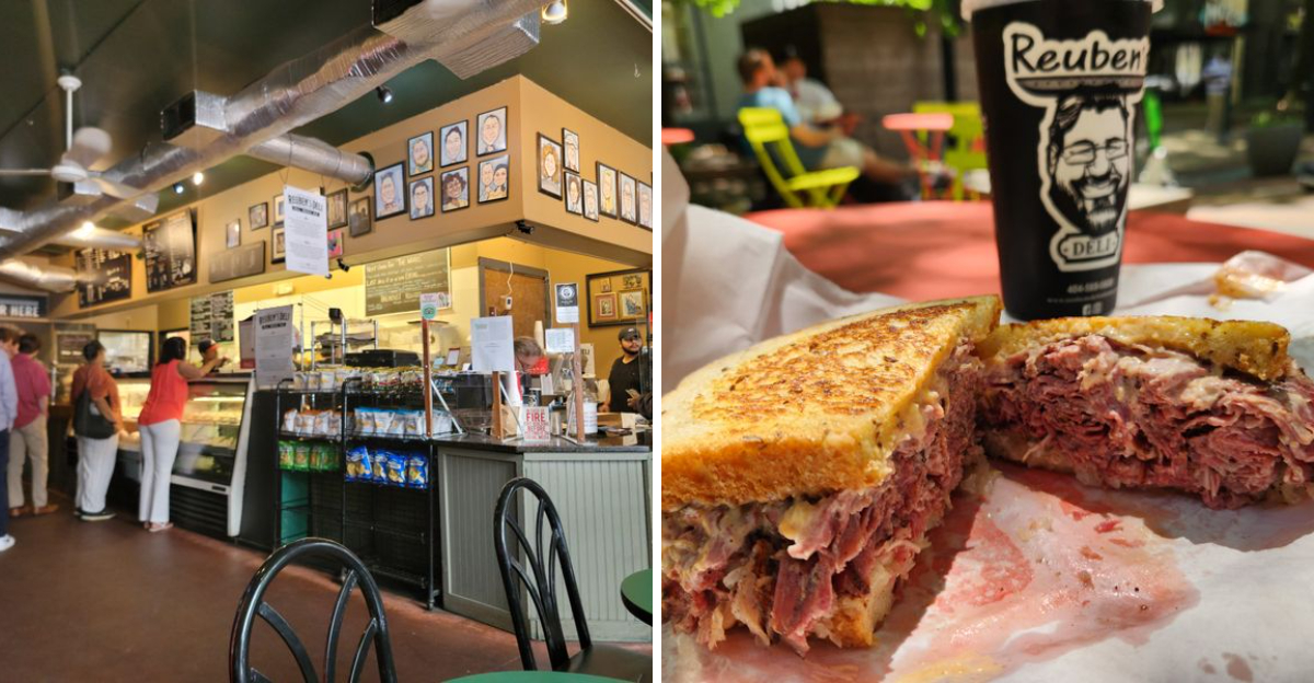 This NYC-style deli in Georgia serves Reuben sandwiches that keep ...