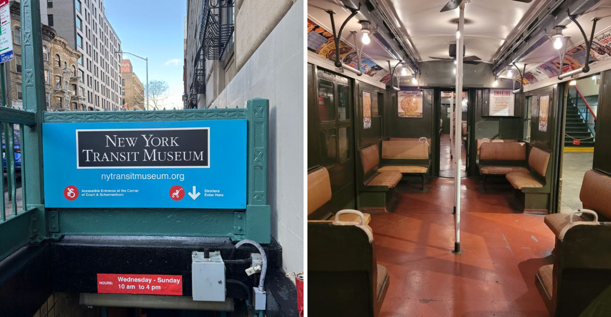This New York museum sits underground inside a real subway station