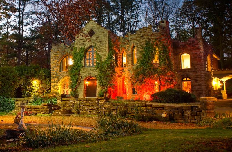 This New York restaurant is set inside a castle that feels worlds away ...