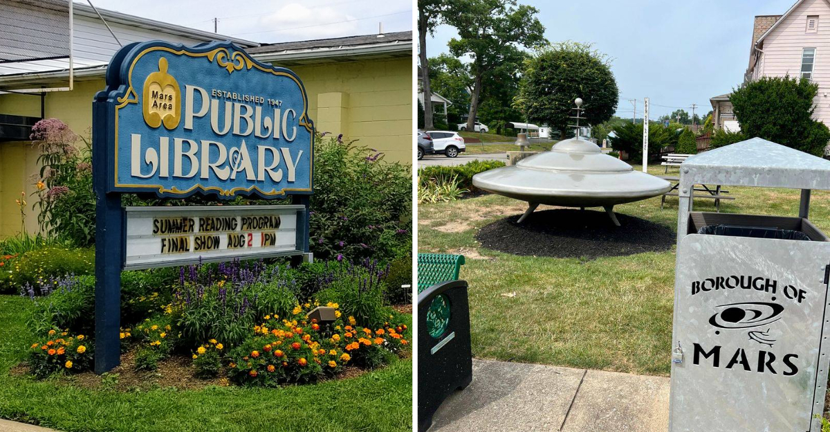 This Pennsylvania Town Named Mars Has Fully Embraced Its Out-of-This ...