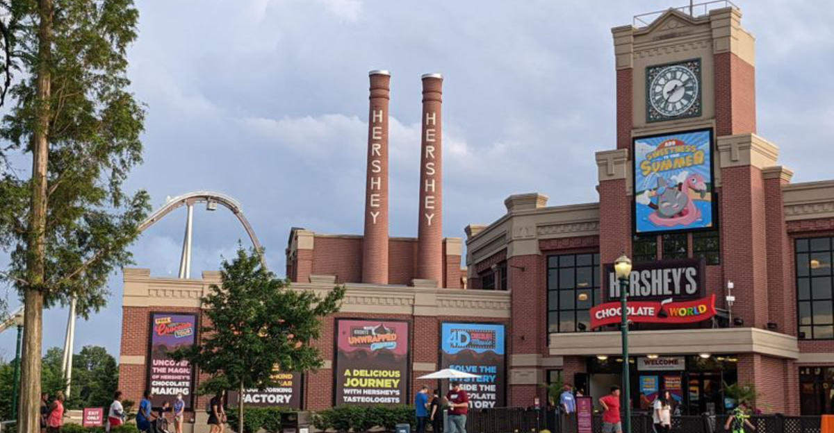 This Pennsylvania town smells like chocolate and even its street lamps ...