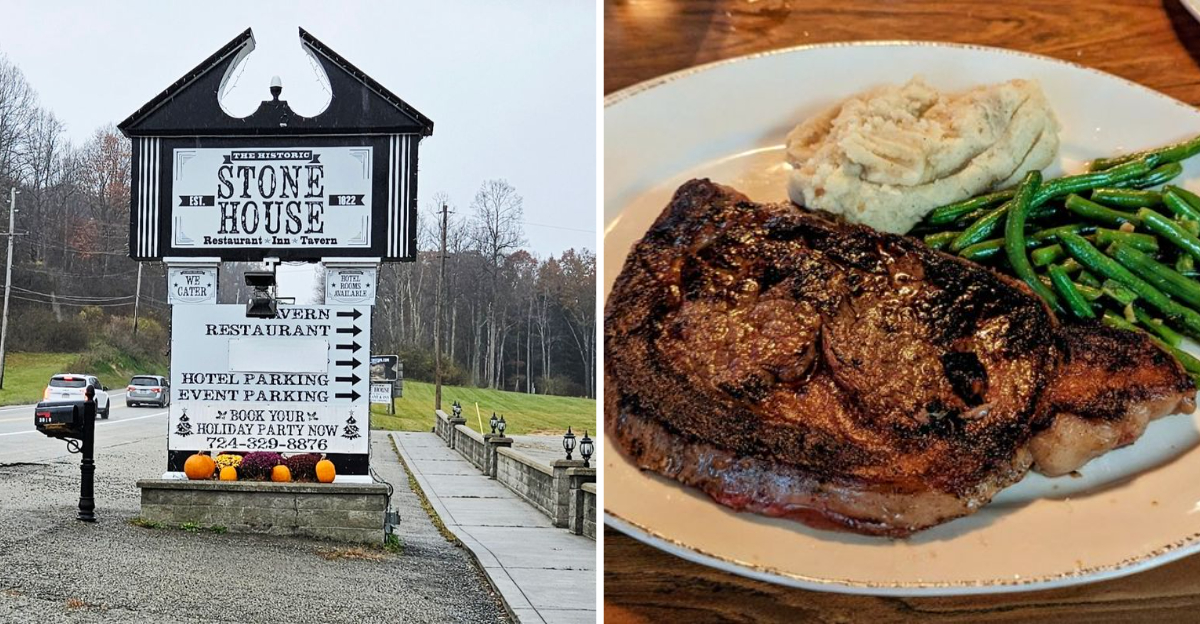 This Remote Stone House Restaurant in Pennsylvania Feels Like a True ...
