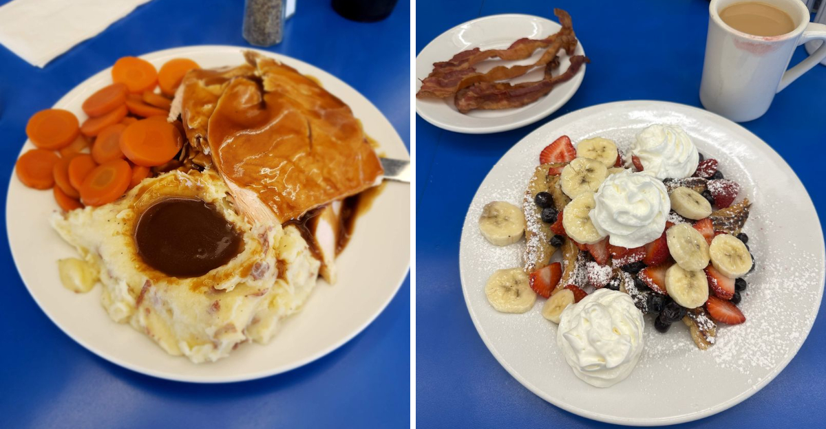 This Rhode Island diner serves a turkey dinner people gladly drive out ...