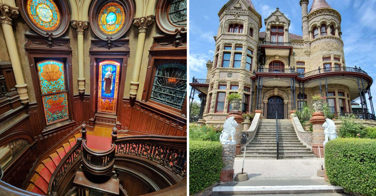 This Stone Mansion in Texas Looks Like a Castle From Another Century