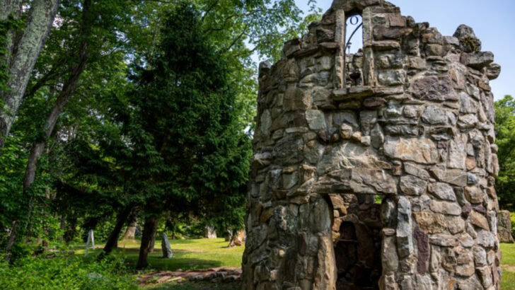 This ancient stone sanctuary in Pennsylvania feels pulled from another era