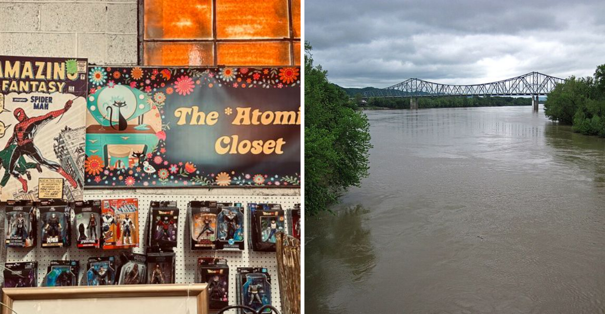This charming Ohio river town blends colorful murals, antiques, and ...