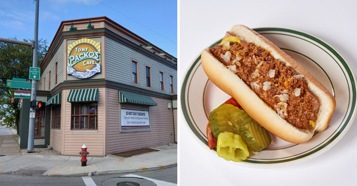 This classic Hungarian spot in Ohio serves a chili hot dog worth ...