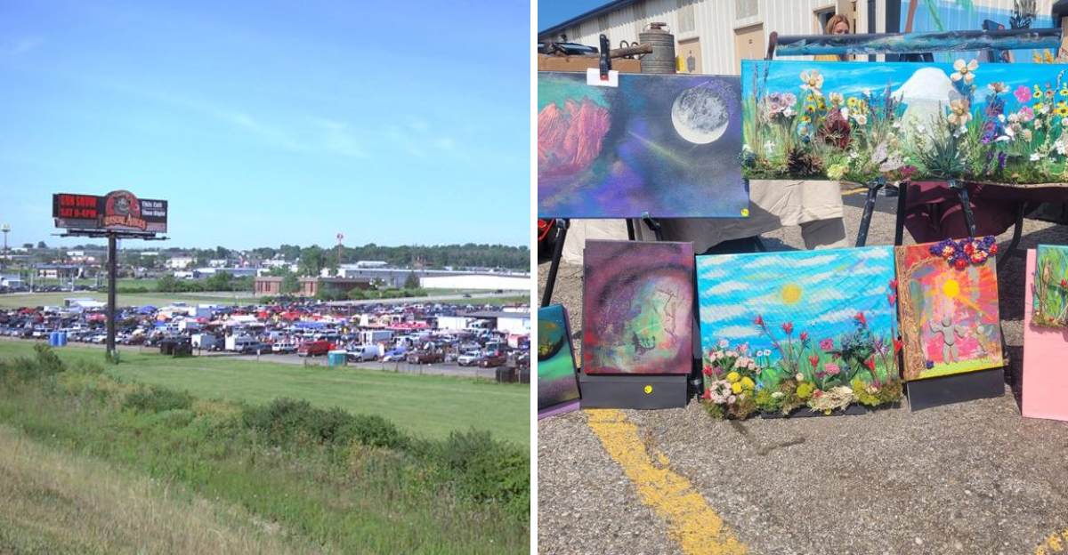This enormous indoor flea market in Ohio makes treasure hunting feel ...