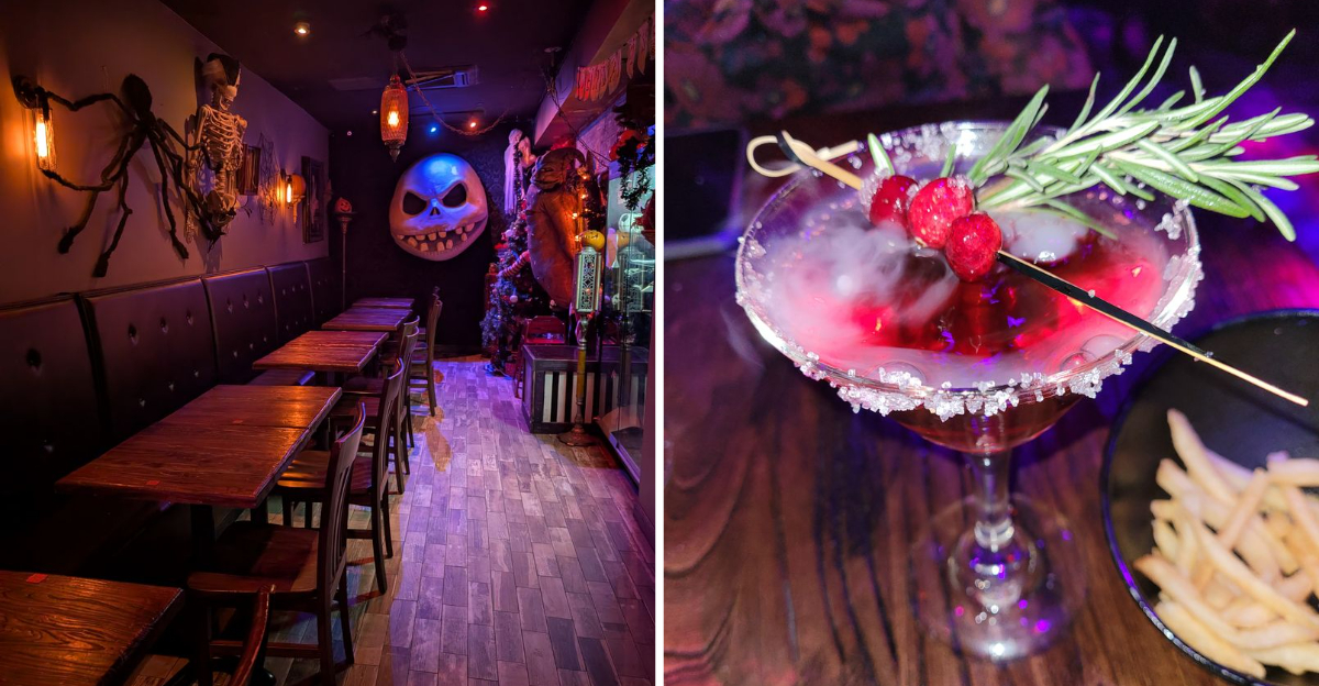 This gothic restaurant in New York feels like a movie set come to life