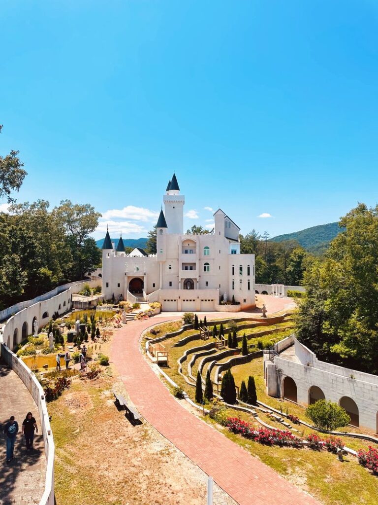 This medieval-style castle in Georgia feels completely out of place in ...