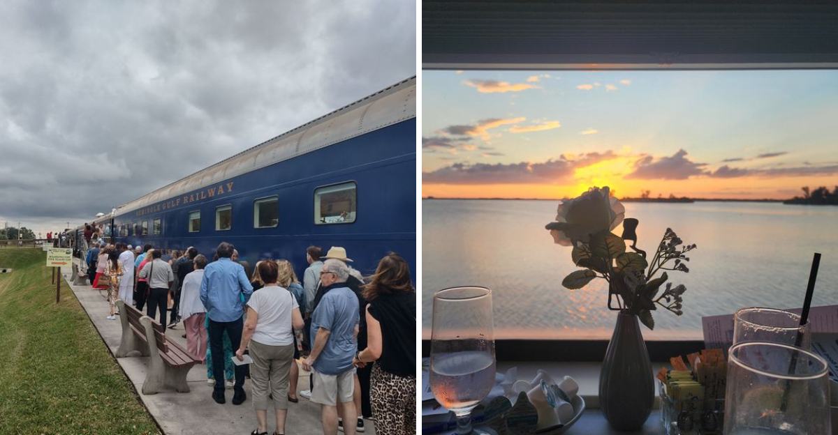 This vintage train dinner in Florida feels like it belongs in an Agatha ...