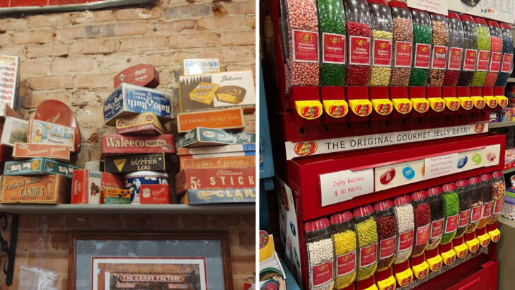 A Historic Candy Factory In A Small North Carolina Town That Still ...