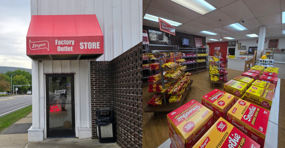Inside a Pennsylvania candy factory outlet still known for classic treats
