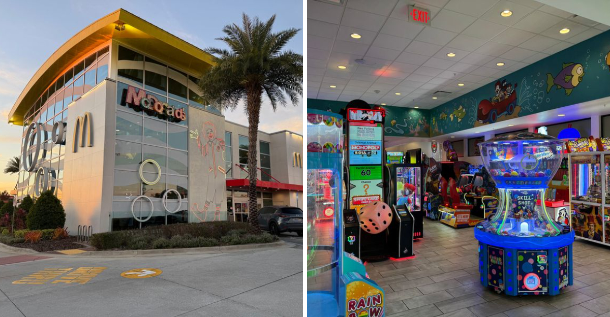 The world’s largest McDonald’s includes more than 100 arcade games and ...