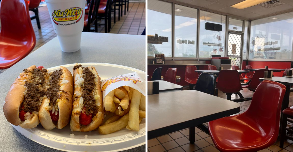 This Georgia hot dog spot has been serving bright red dogs and chili ...