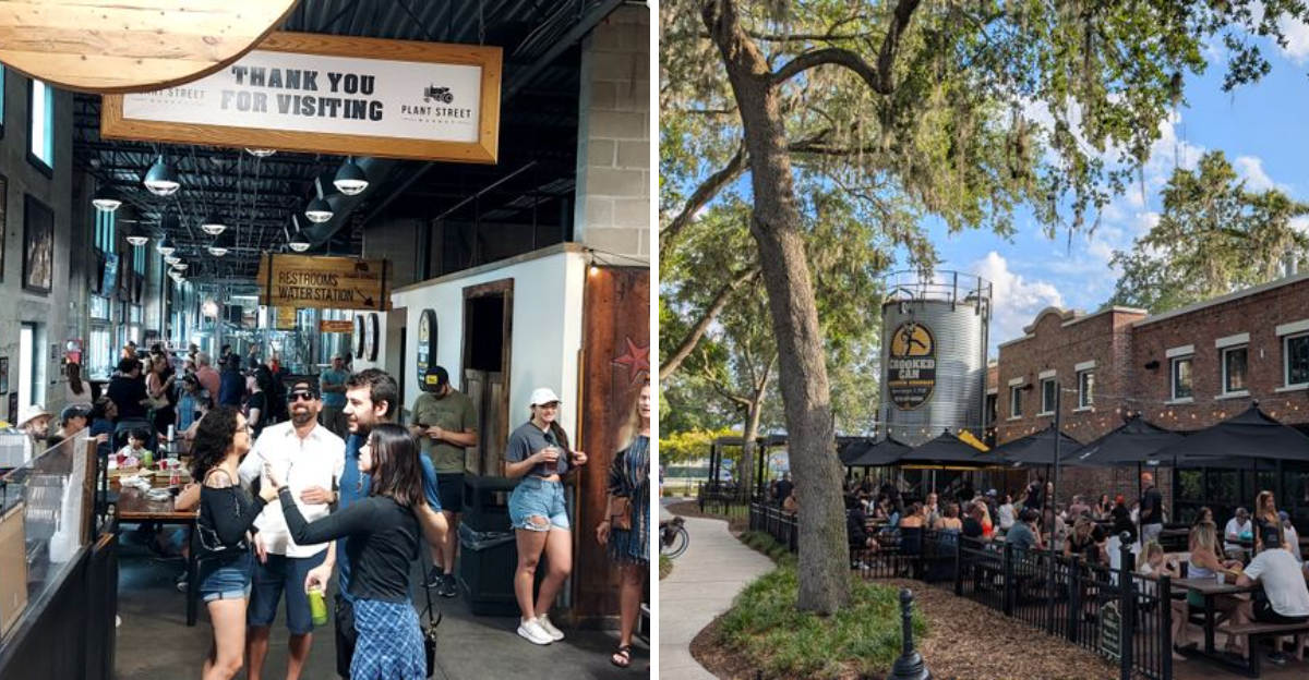 This Historic Florida Market Hall Feels Like a Weekend Festival With ...