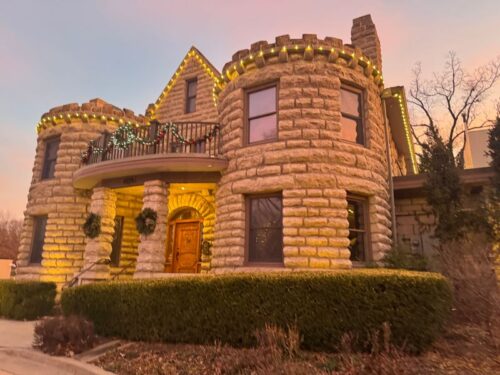 This Kansas castle draws visitors from all over the state with its old ...