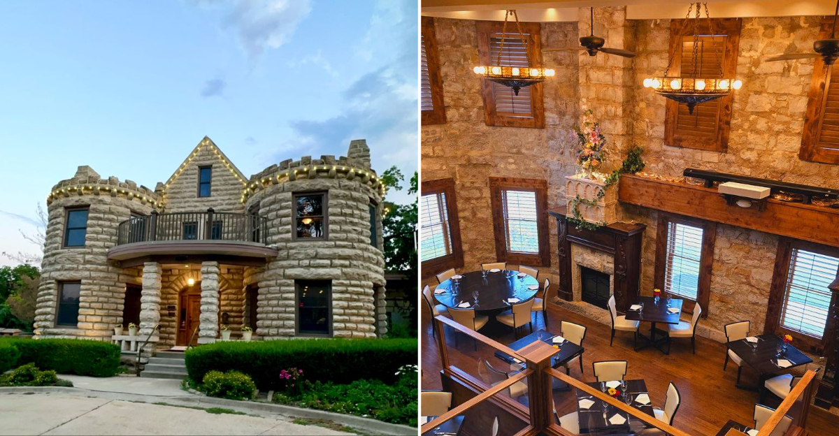 This Kansas castle draws visitors from all over the state with its old ...