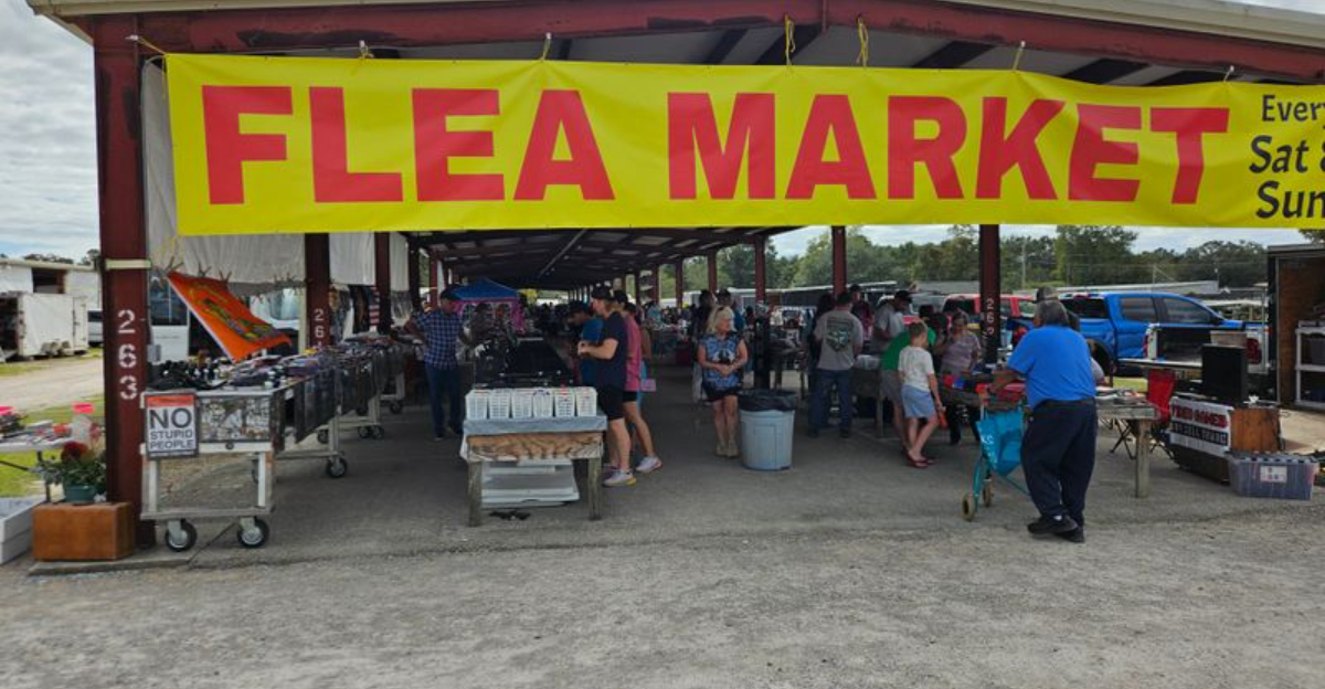 This Mississippi flea market is known for bargains that stretch a small ...