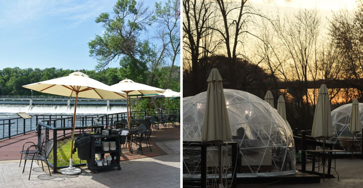 This Riverfront Restaurant In Wisconsin Pairs Comfort Food With Front ...