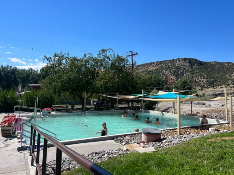 This Wyoming hot spring park lets visitors soak in naturally heated ...