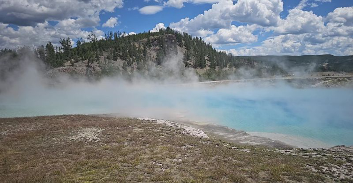 This Wyoming hot spring park lets visitors soak in naturally heated ...